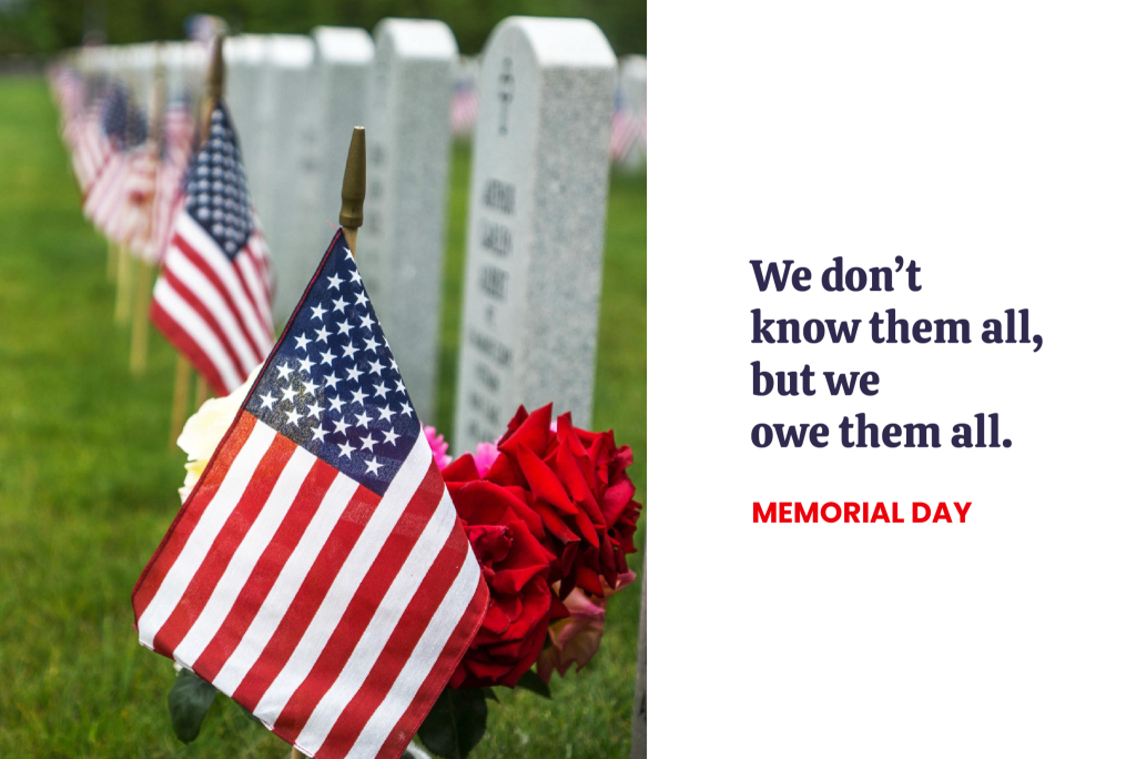 Honoring Memorial Day - Tom Weber Honoring Memorial Day - Tom Weber
